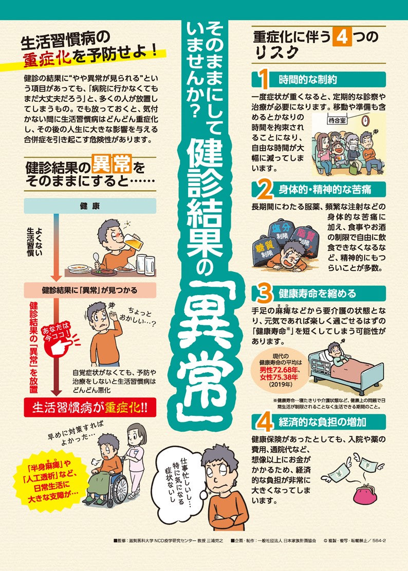 そのままにしていませんか？健診結果の「異常」 – JFPA®オンラインショップ