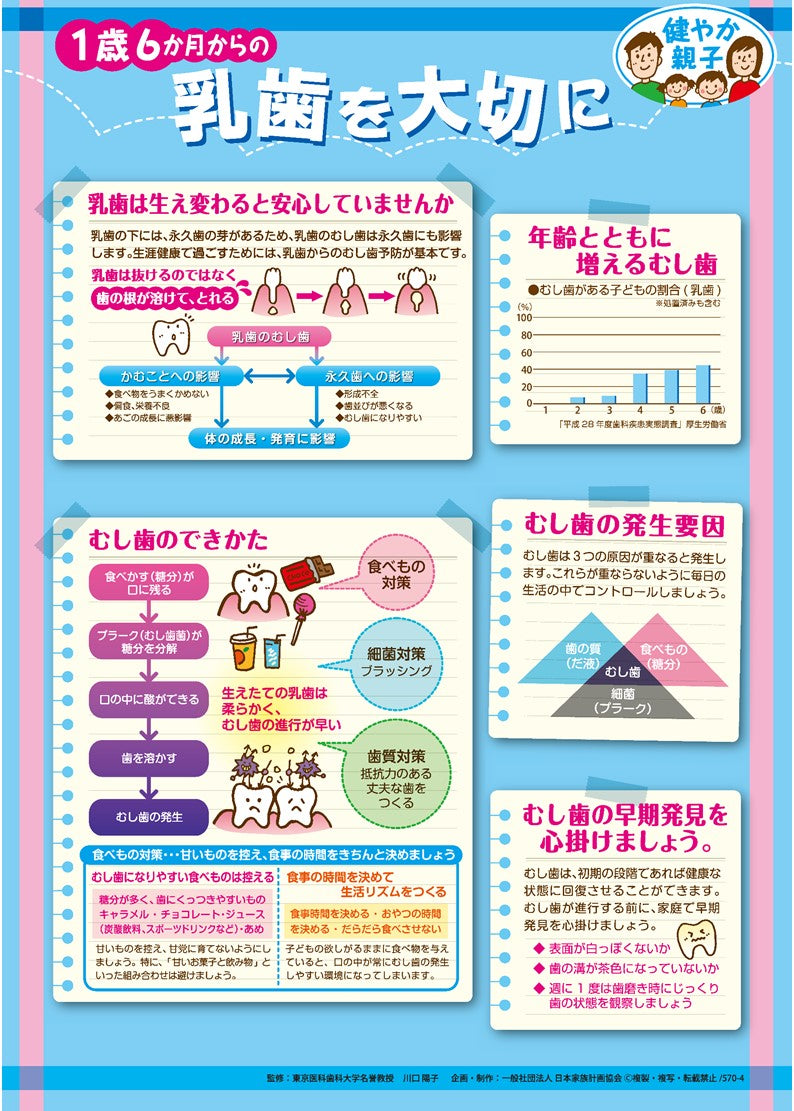1歳6か月からの乳歯を大切に – JFPA®オンラインショップ