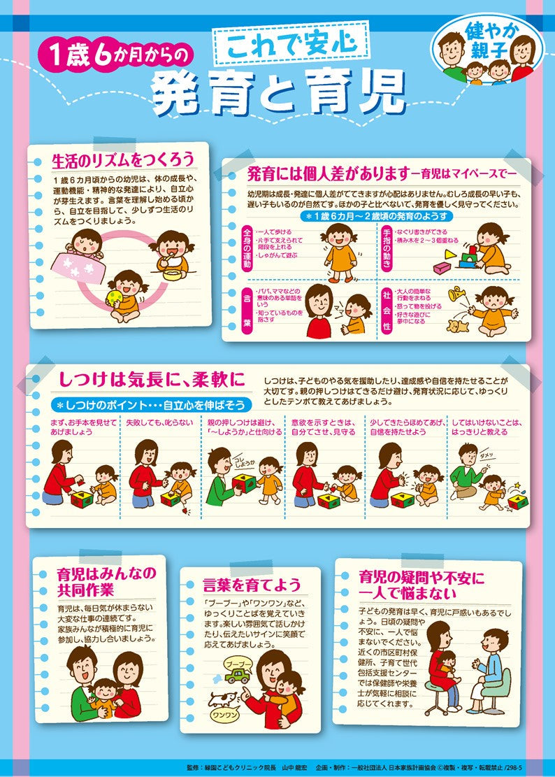 1歳6か月からのこれで安心発育と育児 – JFPA®オンラインショップ