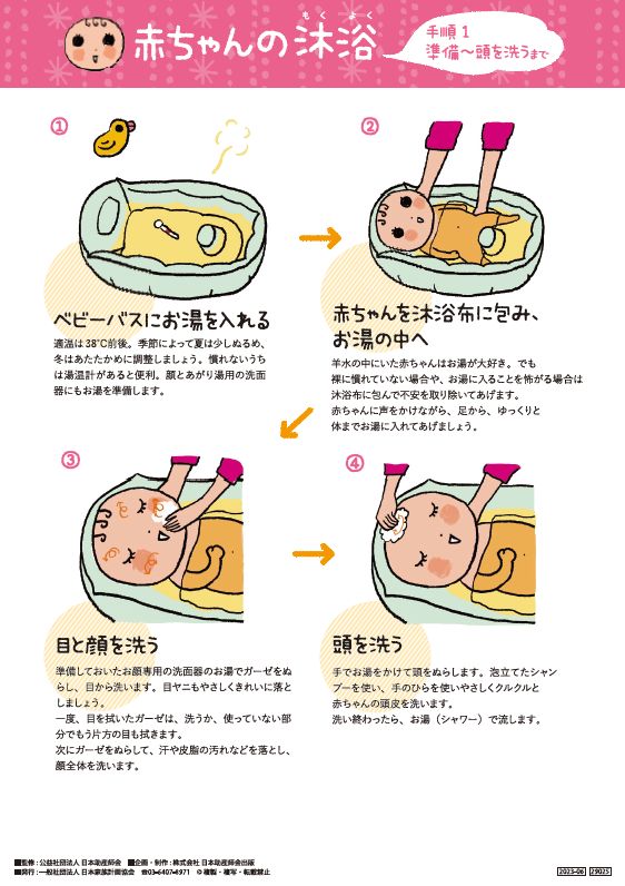 赤ちゃんの沐浴 – JFPA®オンラインショップ