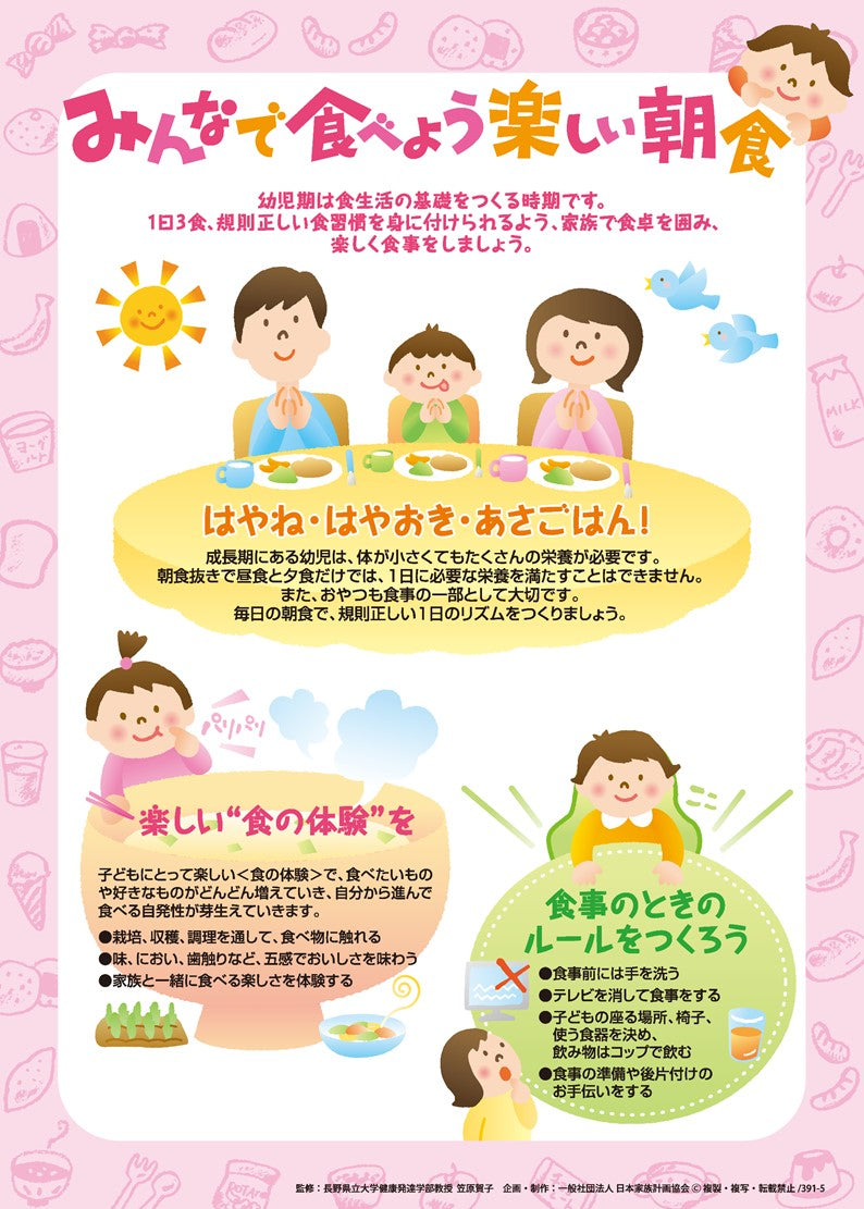 みんなで食べよう楽しい朝食 – JFPA®オンラインショップ