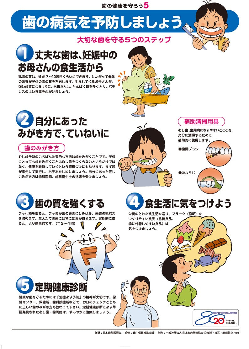 歯の病気を予防しましょう – JFPA®オンラインショップ