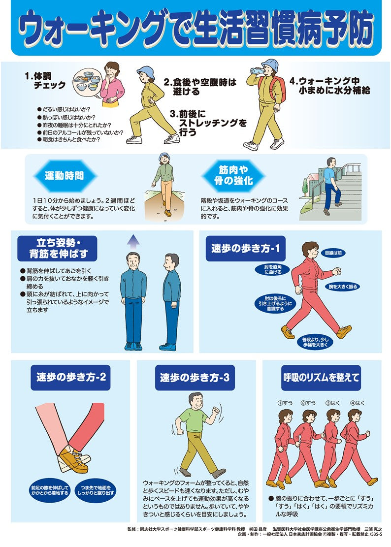 ウォーキングで生活習慣病予防 – JFPA®オンラインショップ