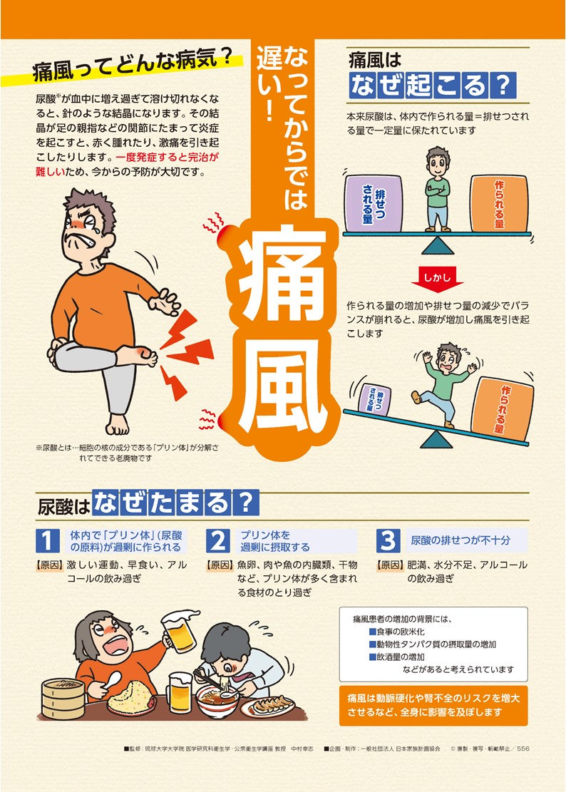 なってからでは遅い！痛風 – JFPA®オンラインショップ