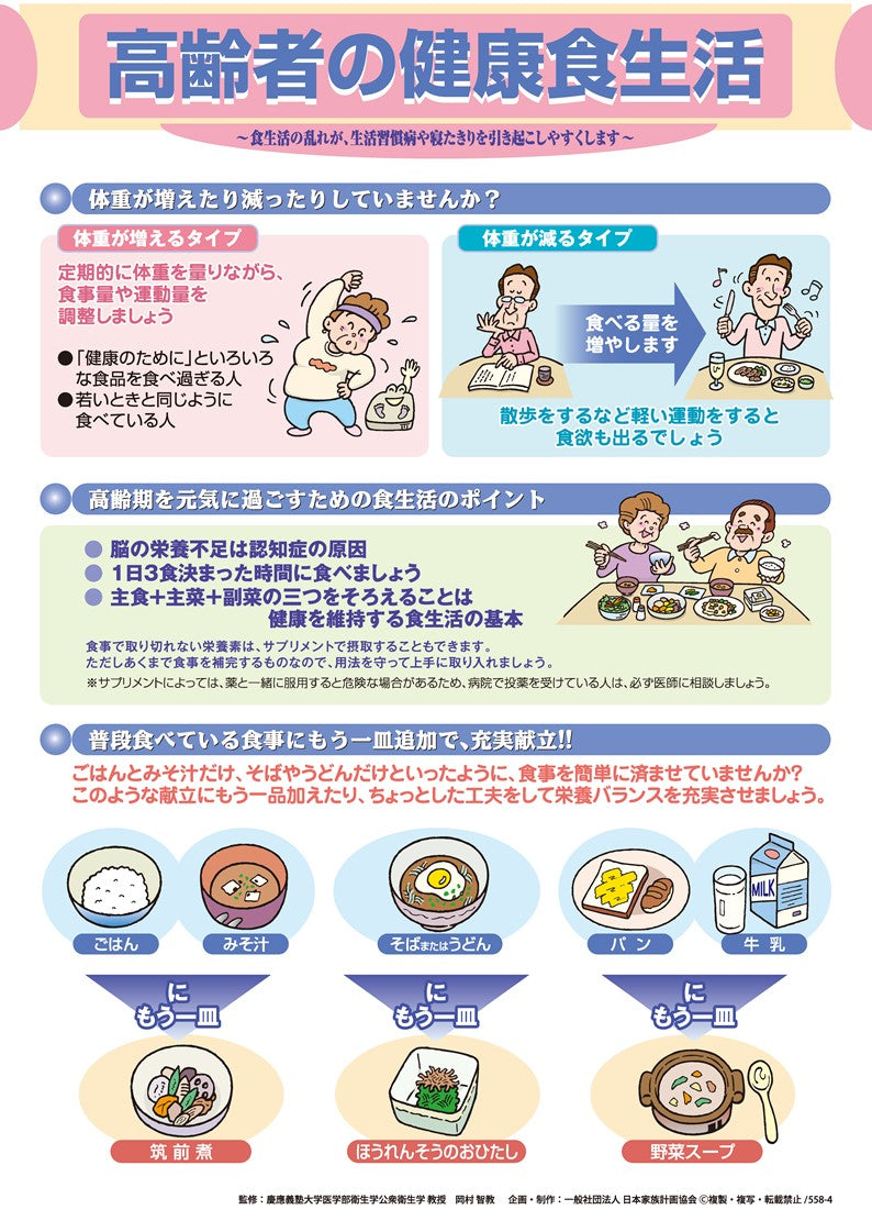 高齢者の健康食生活 – JFPA®オンラインショップ