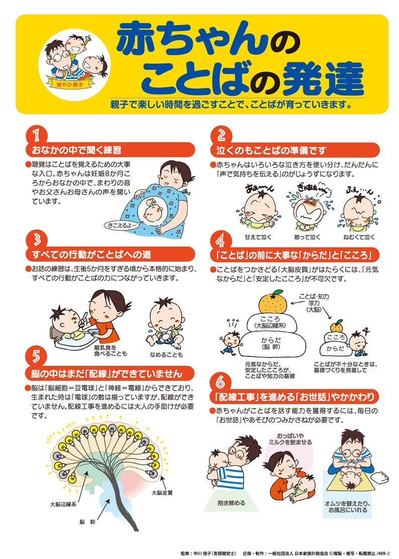 赤ちゃんのことばの発達 – JFPA®オンラインショップ
