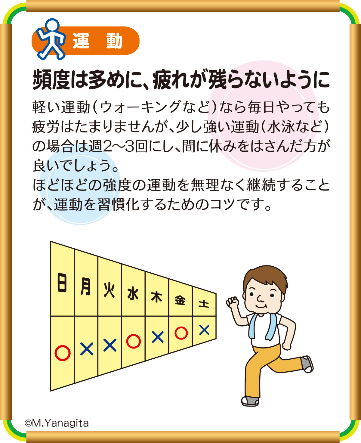 B-119 頻度は多めに、疲れが残らないように – JFPA®オンラインショップ