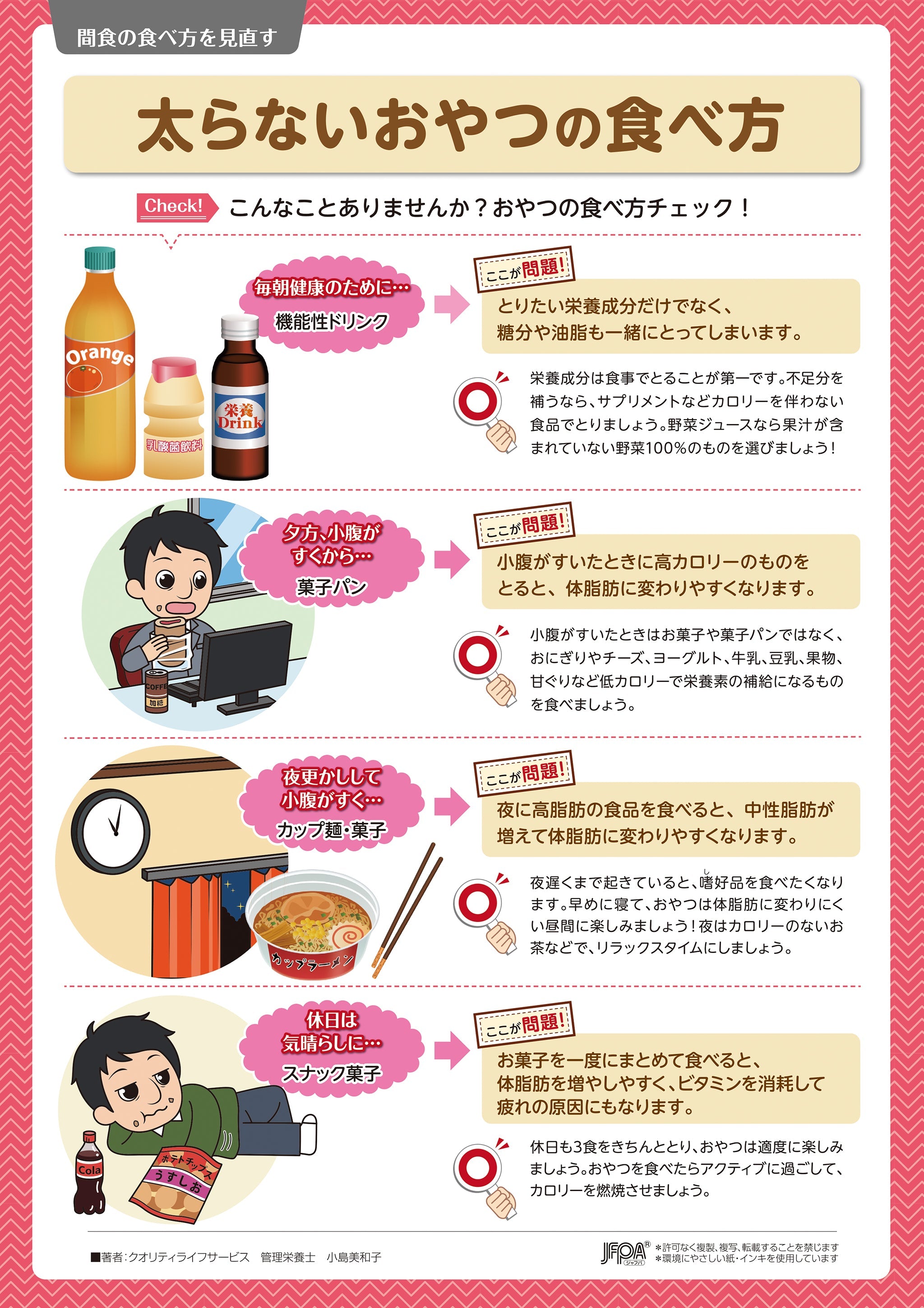 太らないおやつの食べ方 – JFPA®オンラインショップ