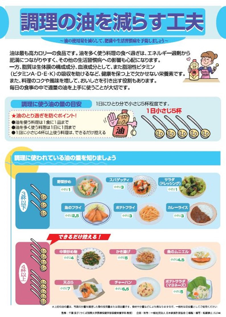 調理の油を減らす工夫 – JFPA®オンラインショップ