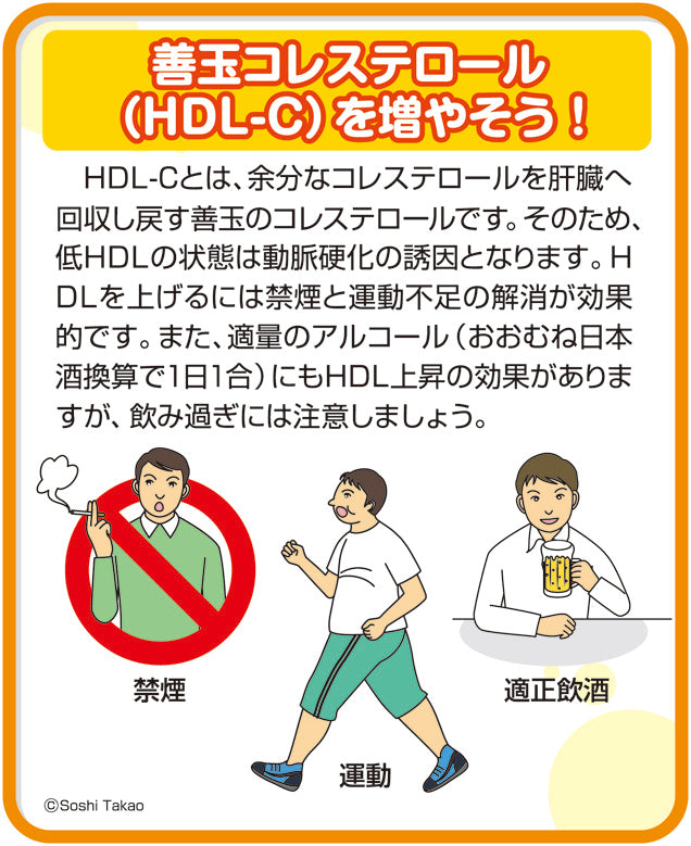 A-44 善玉コレステロール（HDL-C）を増やそう！ – JFPA®オンラインショップ