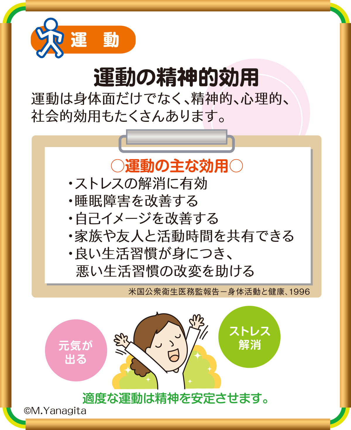 B-103 運動の精神的効用 – JFPA®オンラインショップ