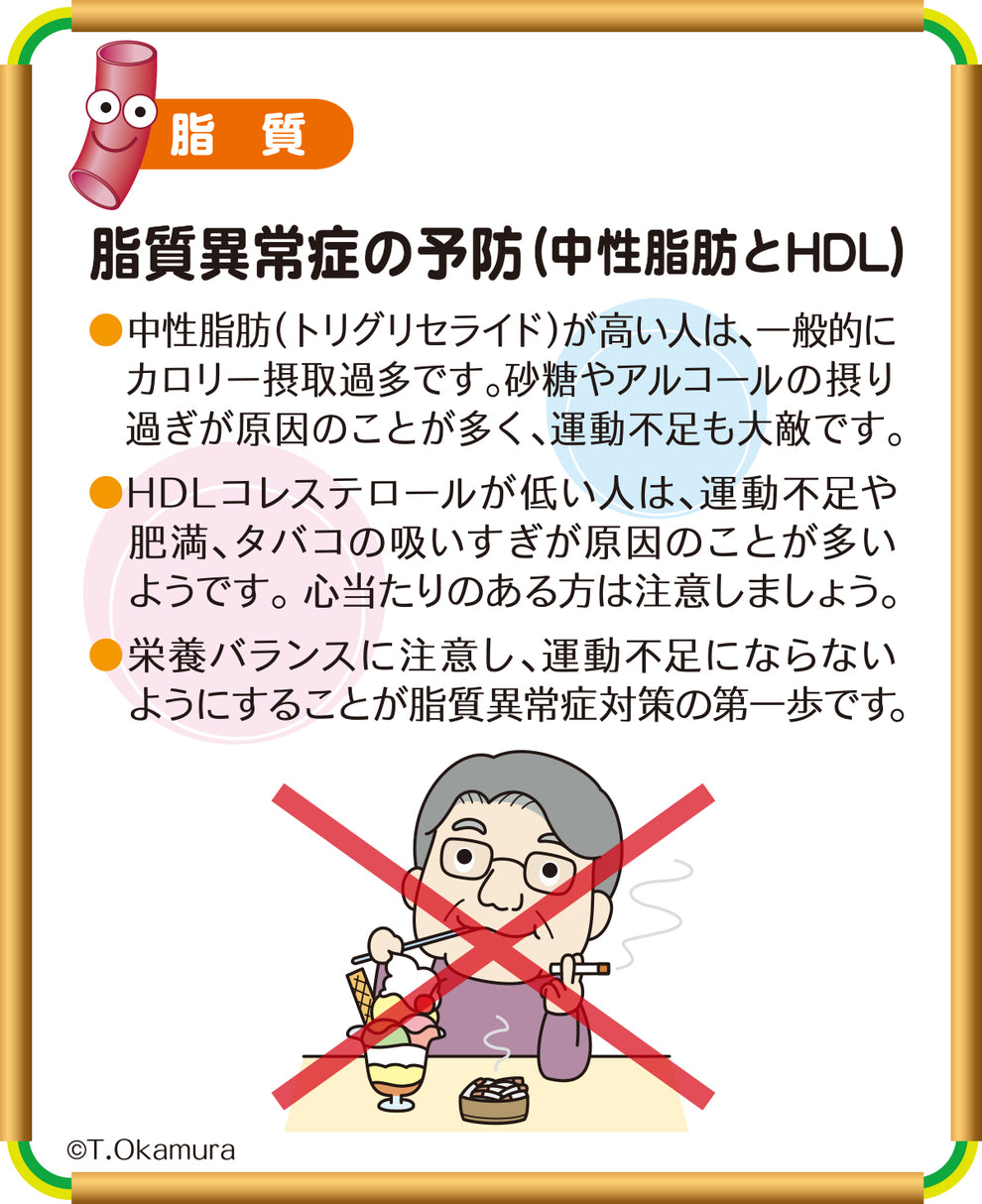 B-177 脂質異常症の予防（中性脂肪とHDL） – JFPA®オンラインショップ