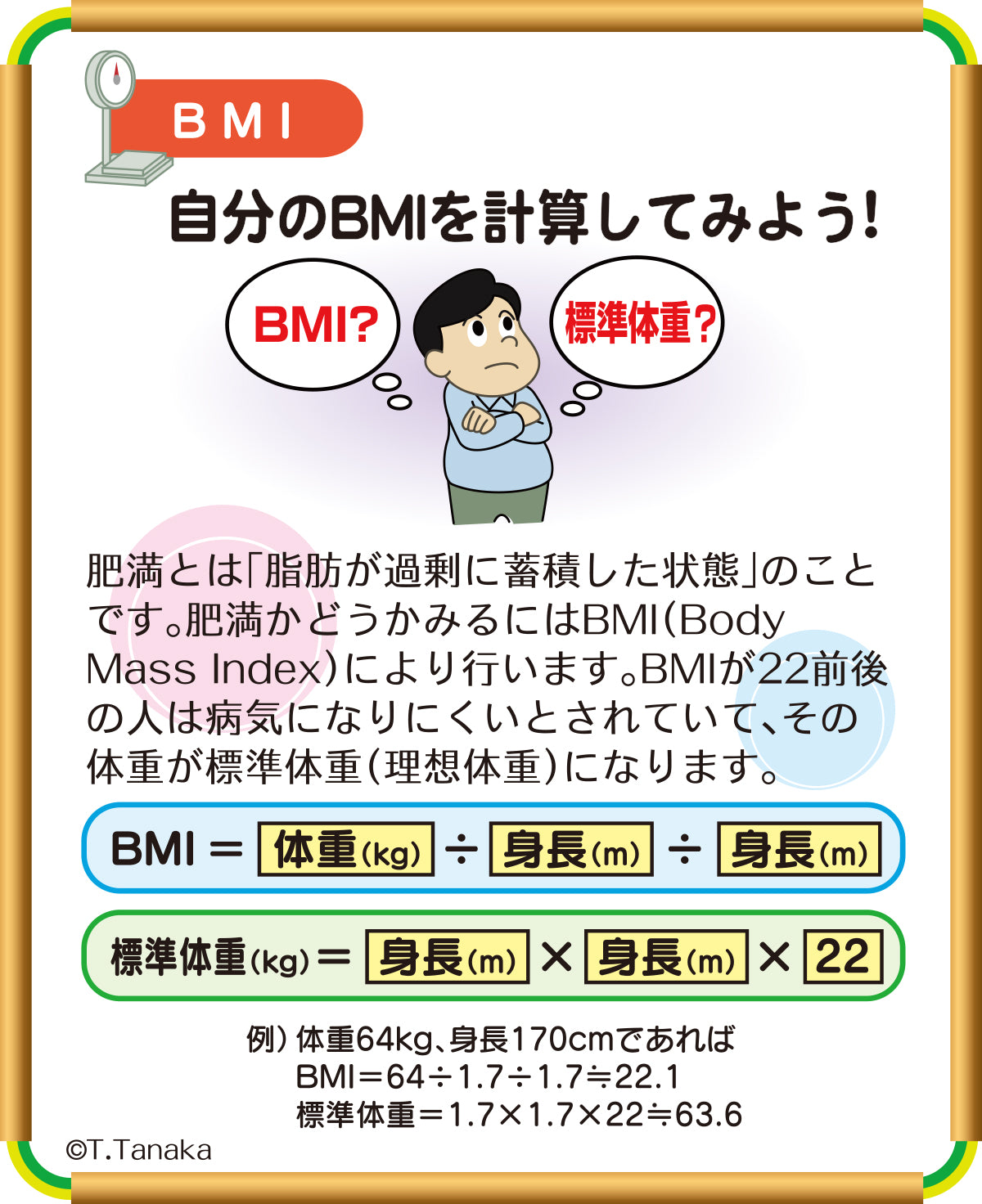 B-239 自分のBMIを計算してみよう！ – JFPA®オンラインショップ