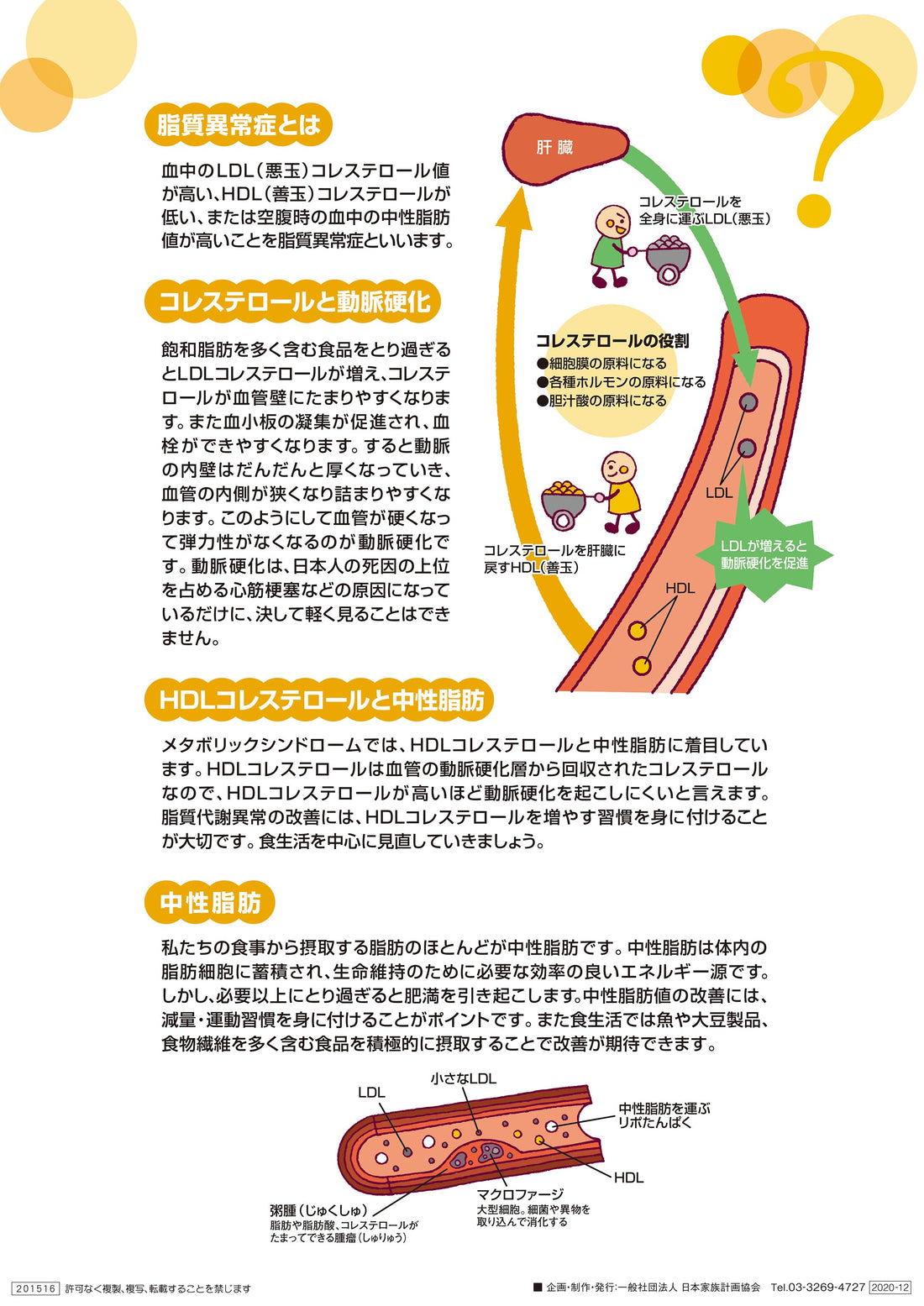 脂質異常を改善しよう – JFPA®オンラインショップ