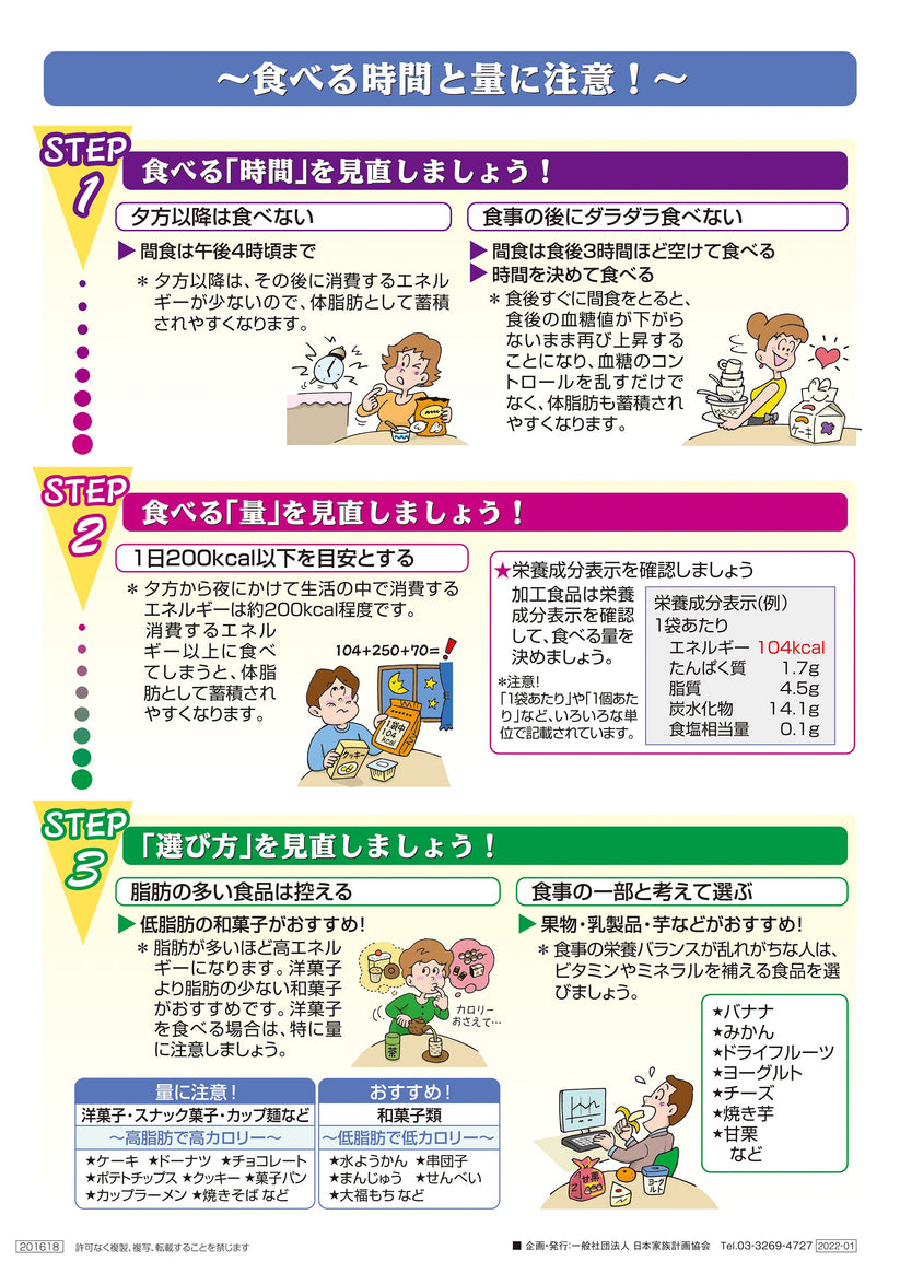 間食の食べ方を見直しましょう – JFPA®オンラインショップ