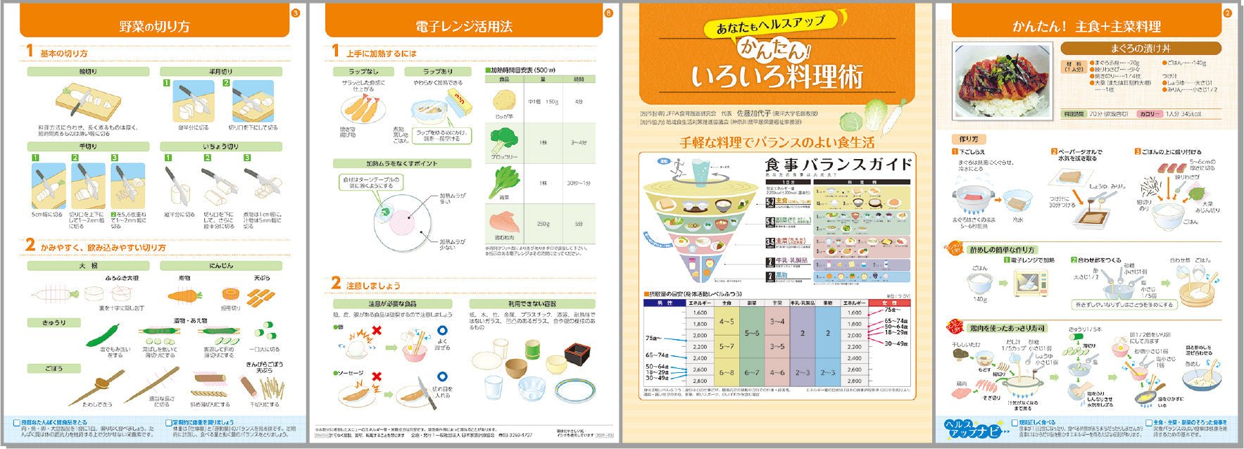 あなたもヘルスアップシリーズ かんたん！いろいろ料理術 – JFPA®オンラインショップ