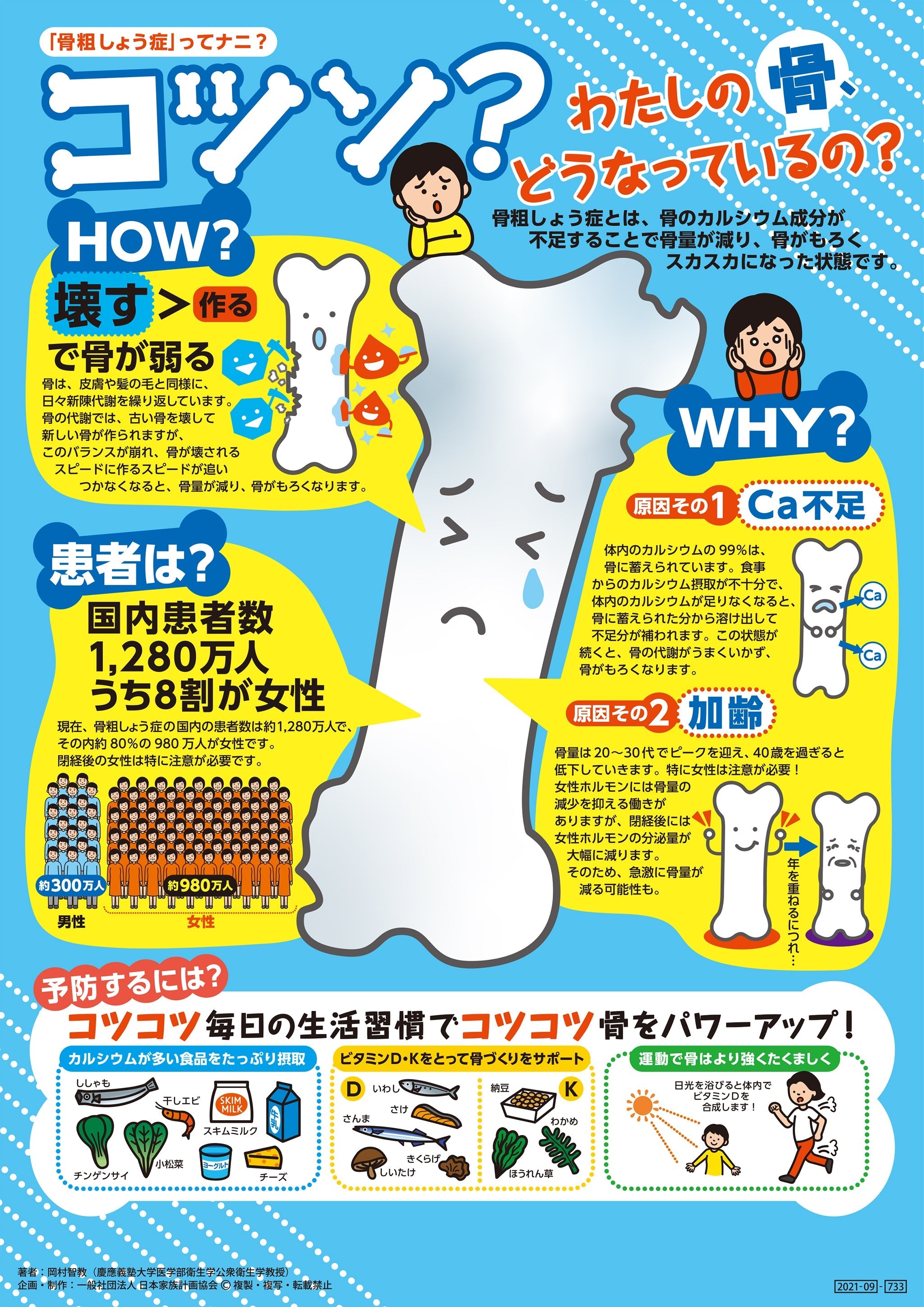 コツソ？ わたしの骨、どうなっているの？ 文字多めver – JFPA®オンラインショップ